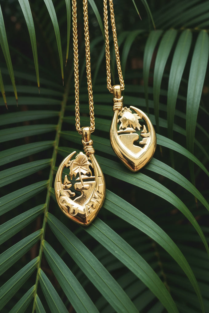 Guam Seal GANCHO (Hook) Pendant and Necklace – Sirena
