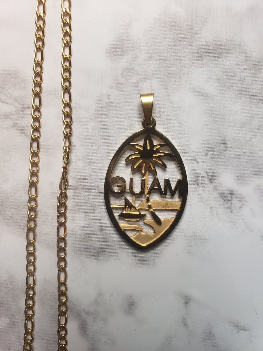Guam Seal Heritage Pendant and Necklace – Sirena